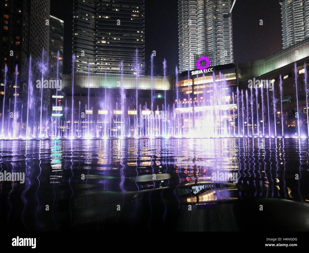 Klcc water show hi-res stock photography and images - Alamy