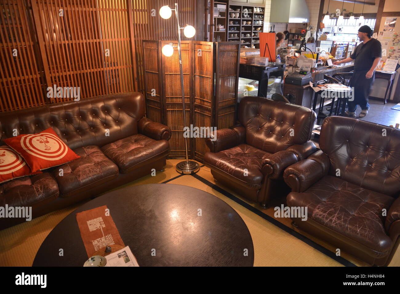 Cafe Sweet Tea COCORO Japan Stock Photo - Alamy