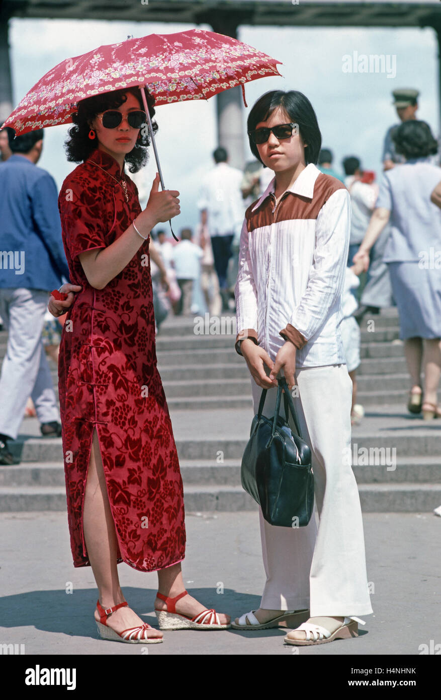 Chinese tourists, Harbin, Heilongjiang Province, China Stock Photo - Alamy