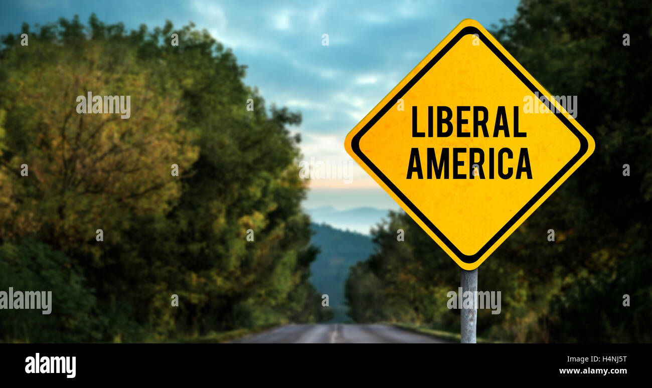 Composite image of liberal america Stock Photo - Alamy