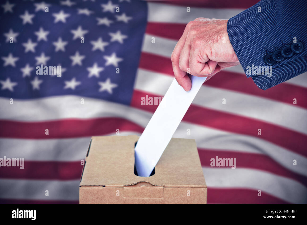 Patriotic american businessman hi-res stock photography and images - Alamy