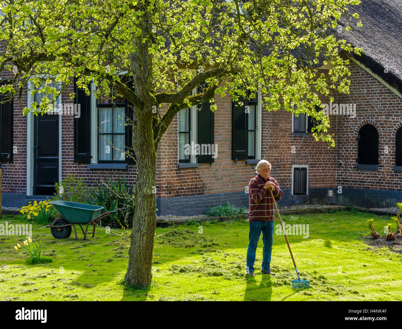 Netherlands history brick farm hi-res stock photography and images - Alamy