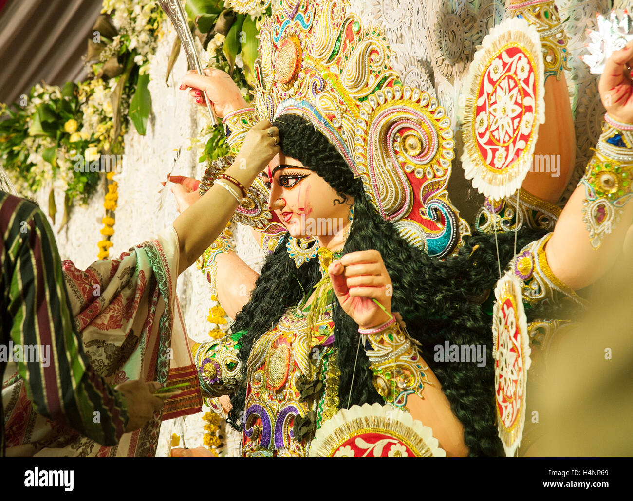 Bengali durga puja hi-res stock photography and images - Alamy