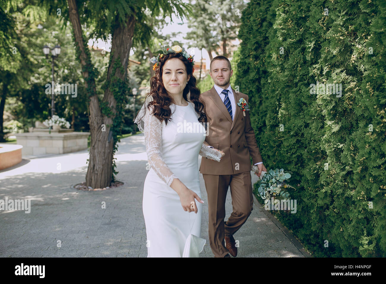 sunny wedding day Stock Photo - Alamy