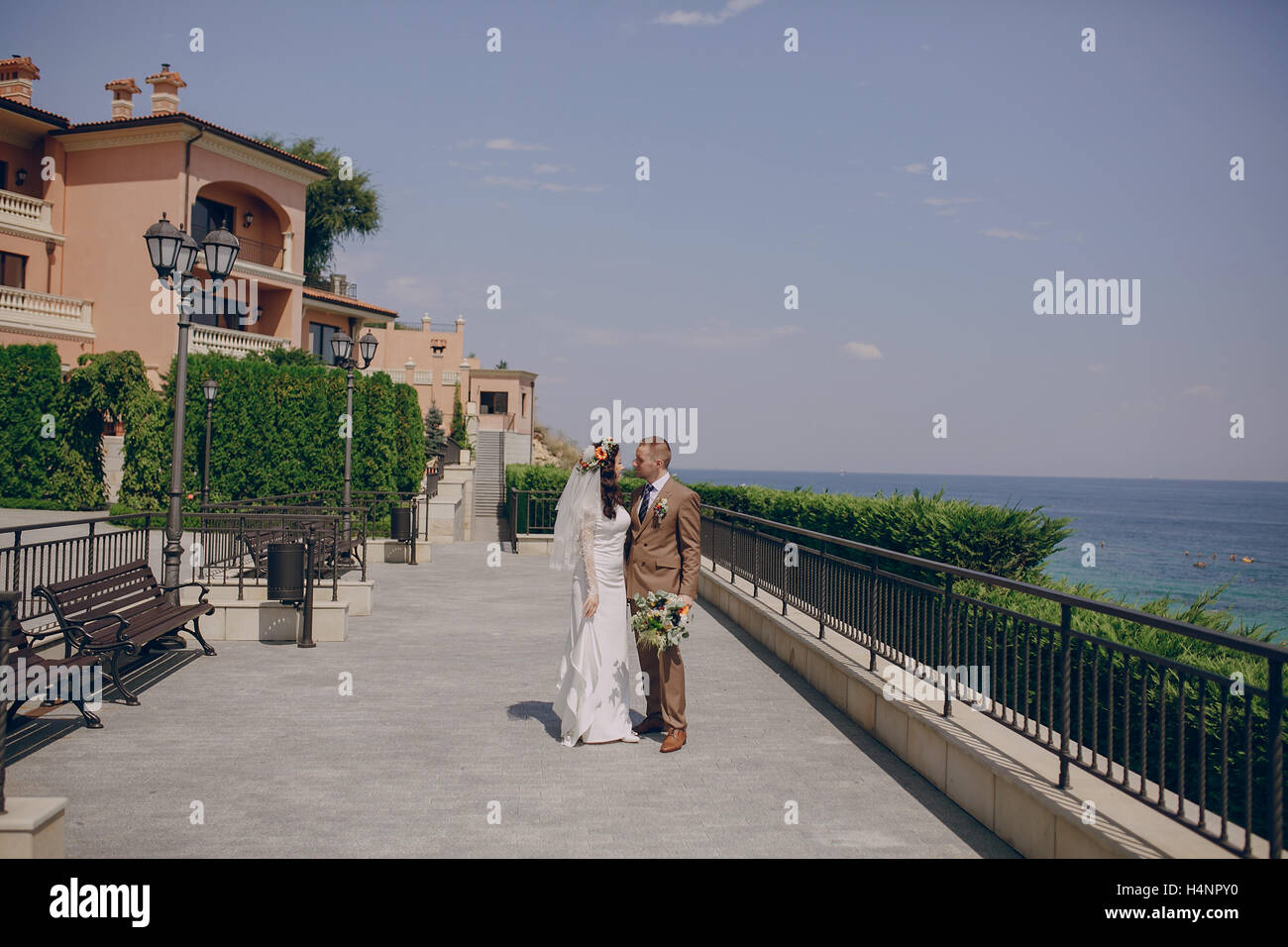 sunny wedding day Stock Photo - Alamy