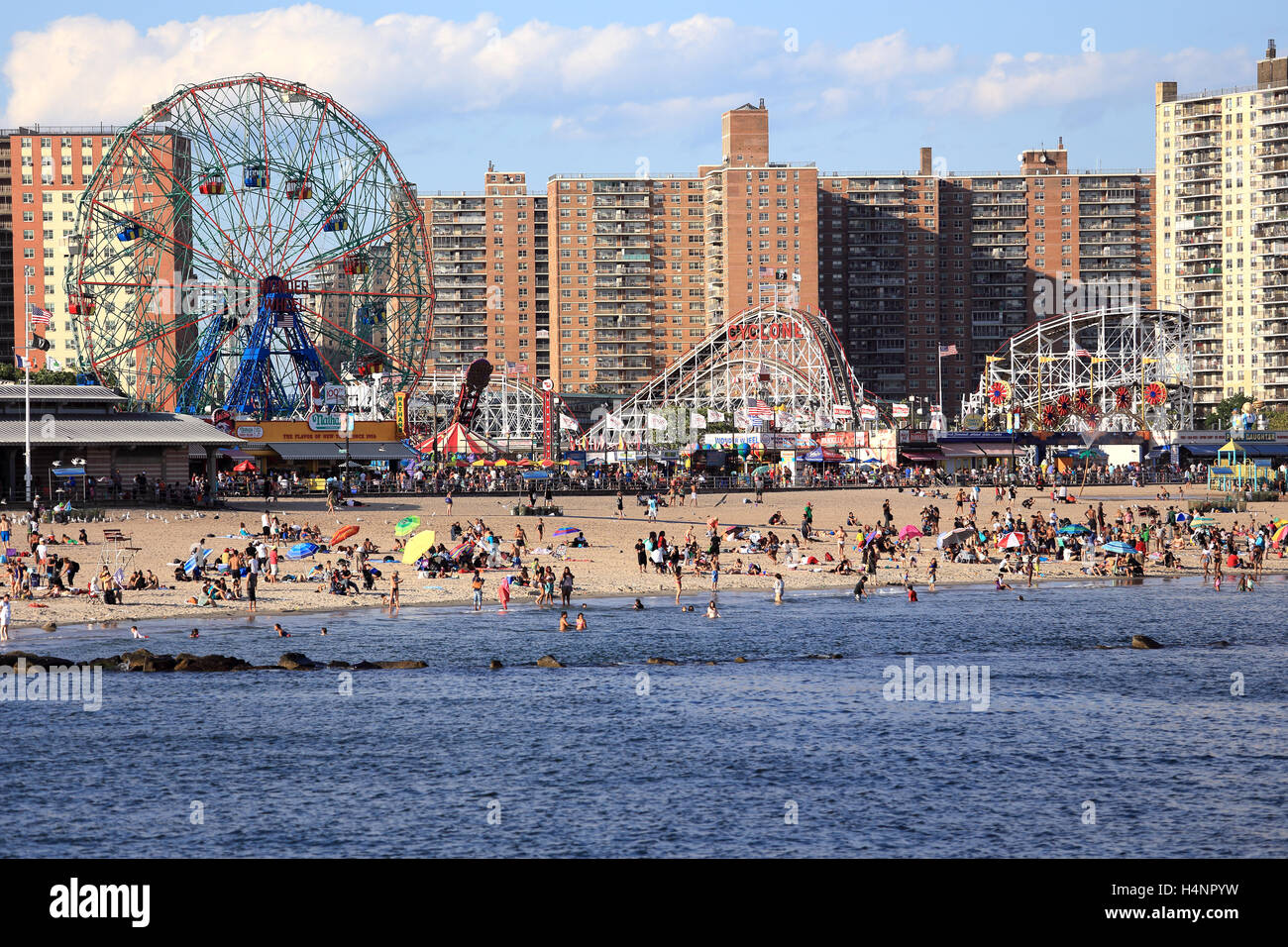 Coney Island Brooklyn New York City Stock Photo - Alamy