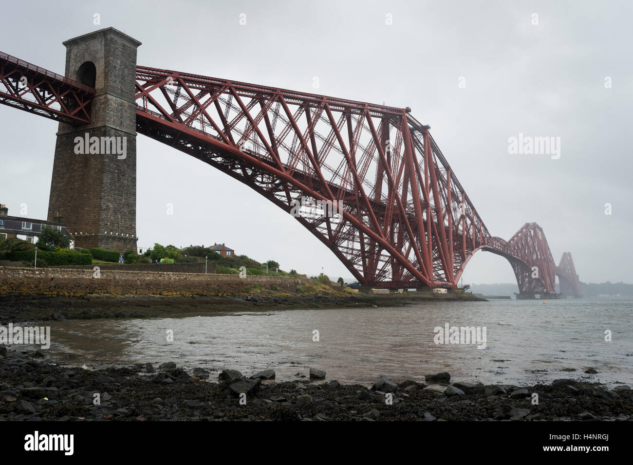The Forth Rail Bridge, North Queensferry, Fife, Scotland Stock Photo ...