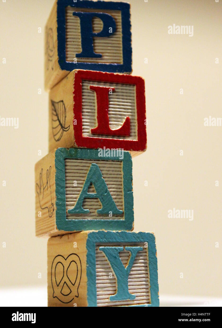 stacked children's blocks Stock Photo - Alamy