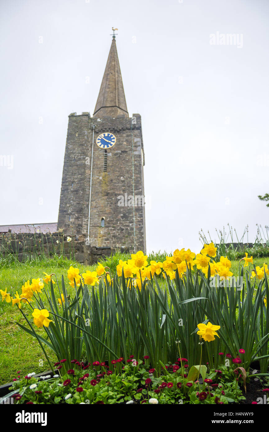 Tenby summer, Pembrokeshire, Wales, UK Stock Photo - Alamy