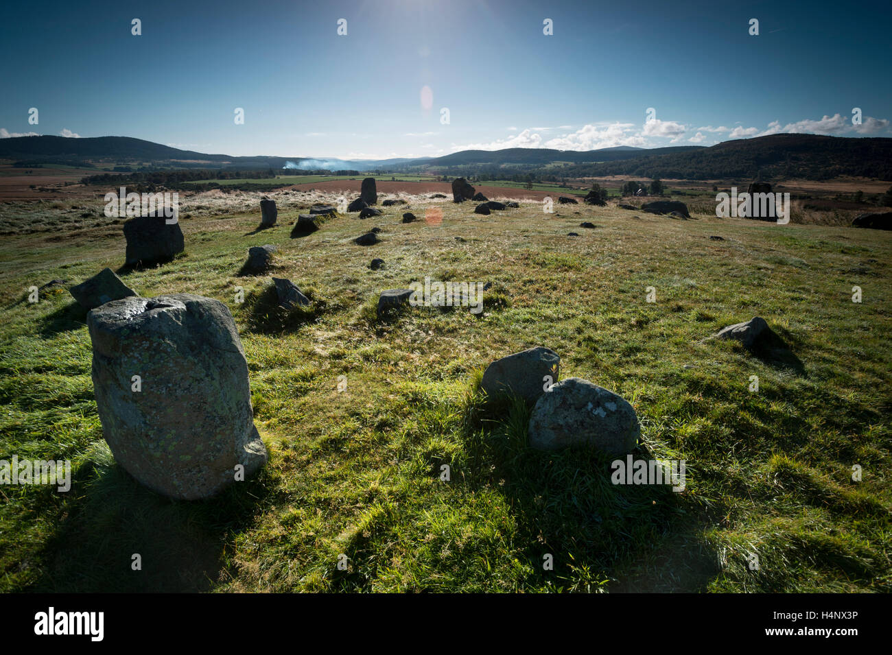 Tomnaverie stone circle tarland hi-res stock photography and images - Alamy