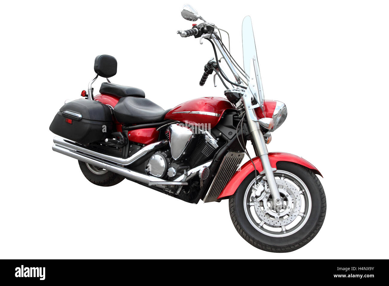 Classic motor bike isolated hi-res stock photography and images - Alamy