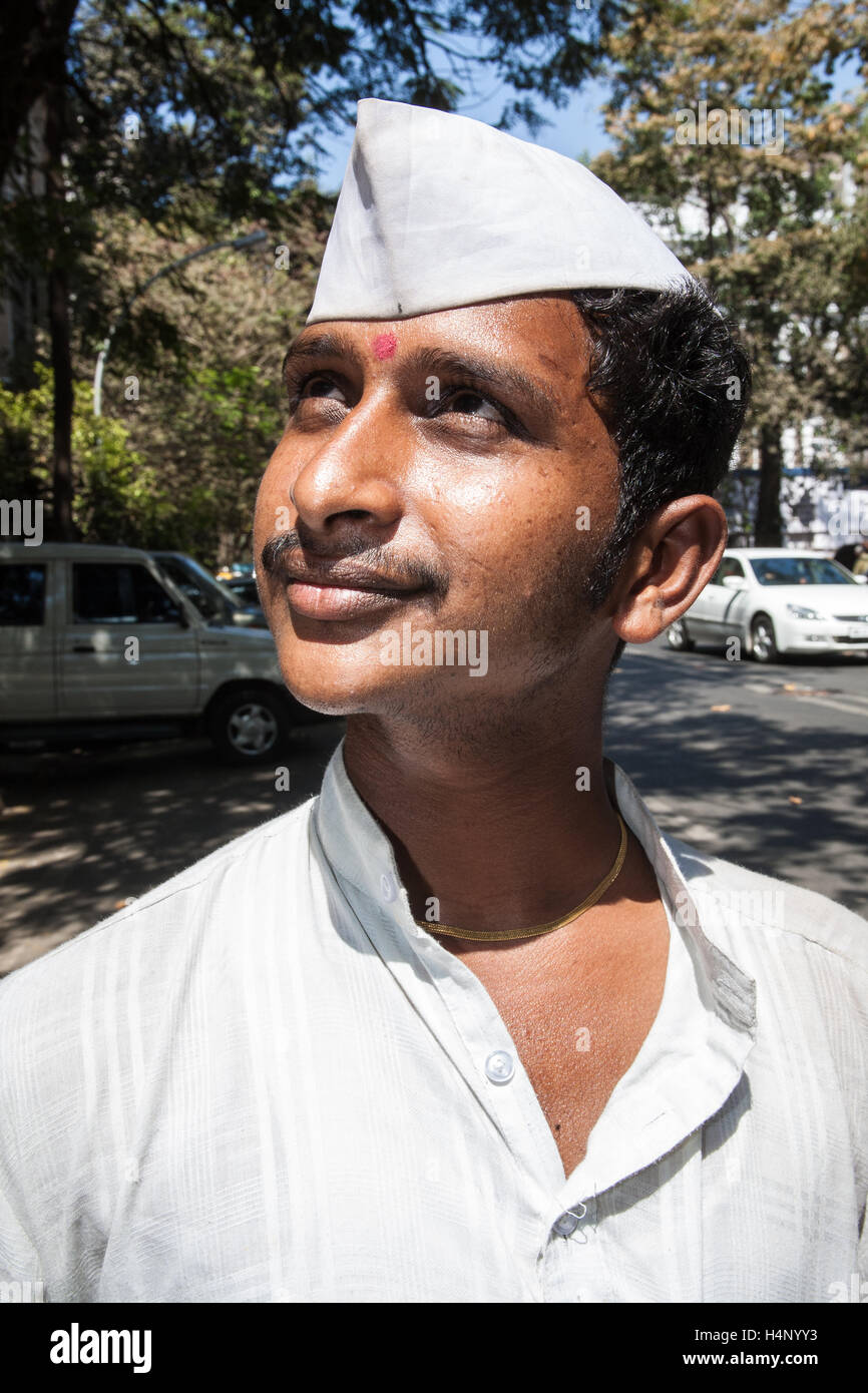 Dabbawalla. Tiffin lunch box system of food deliveries in Mumbai,Bombay ...