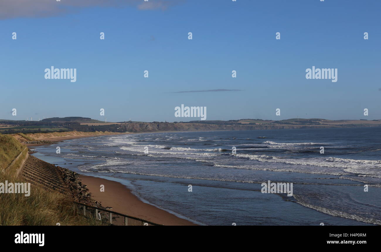 Montrose Bay Angus Scotland October 2016 Stock Photo - Alamy