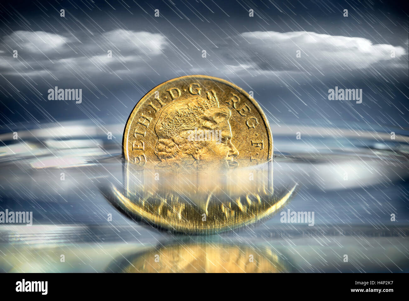 Money rain great britain currency hi-res stock photography and images ...