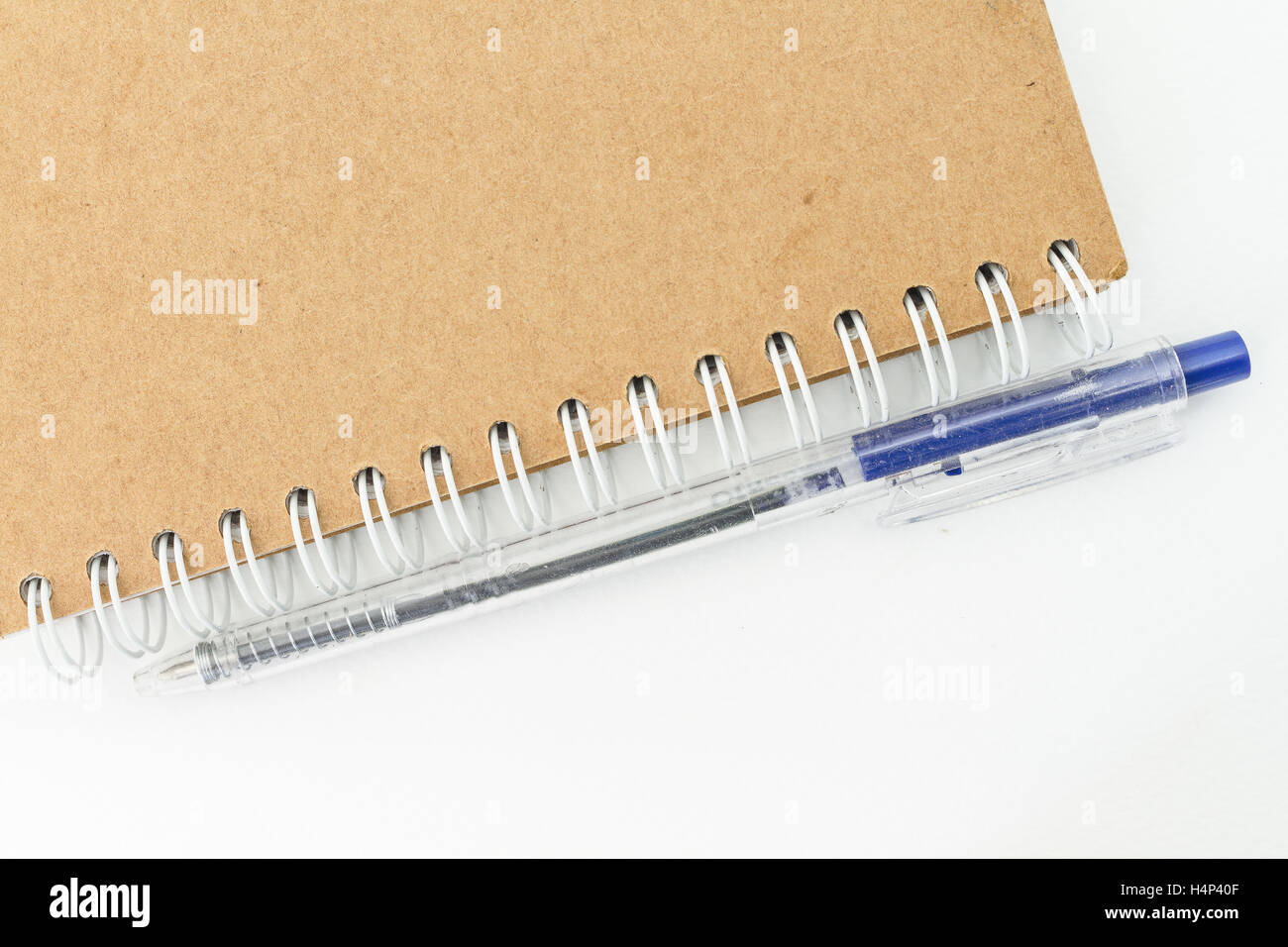 Book And Pen Stock Photo - Alamy