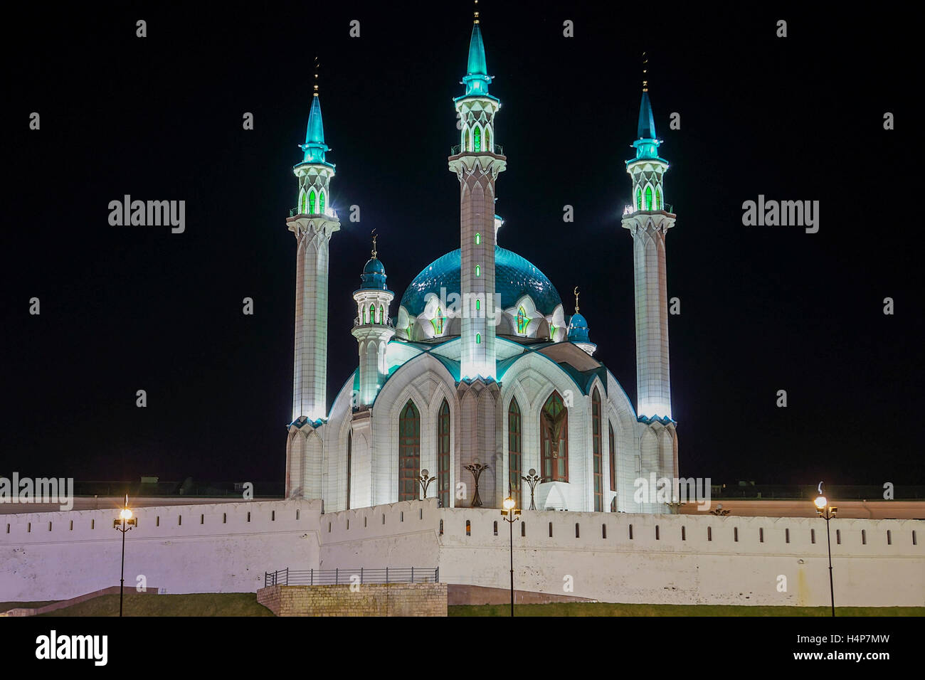 Kul-Sharif Mosque in Kazan - the main mosque in Tatarstan, one of the ...