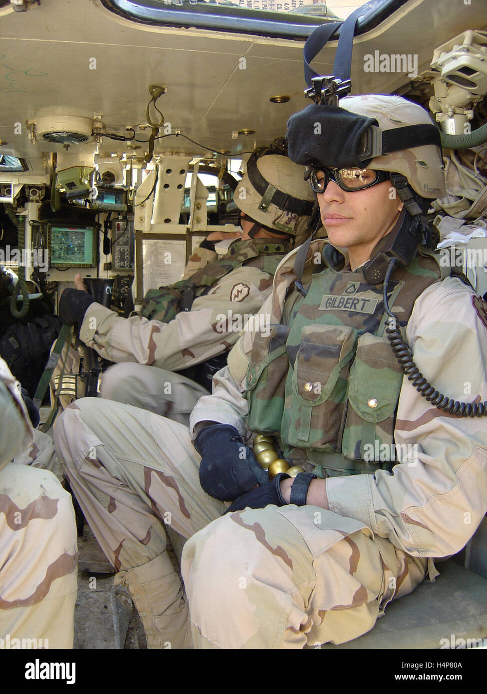 25th November 2004 U.S. Army soldiers of the 1st Battalion 24th ...