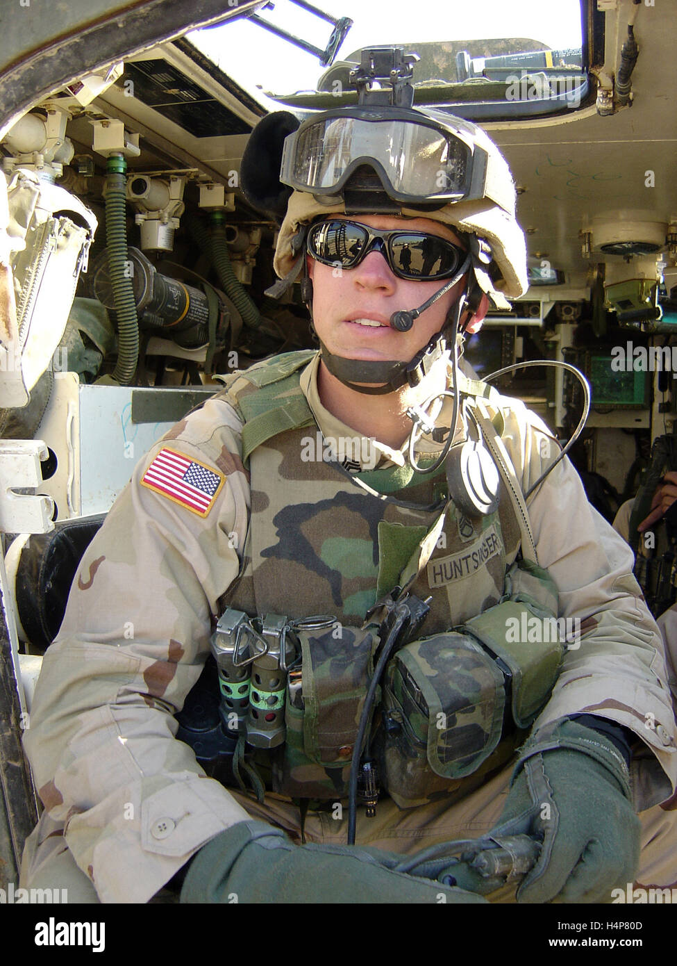 25th November 2004 Staff Sgt Huntsinger of the 1st Battalion 24th ...