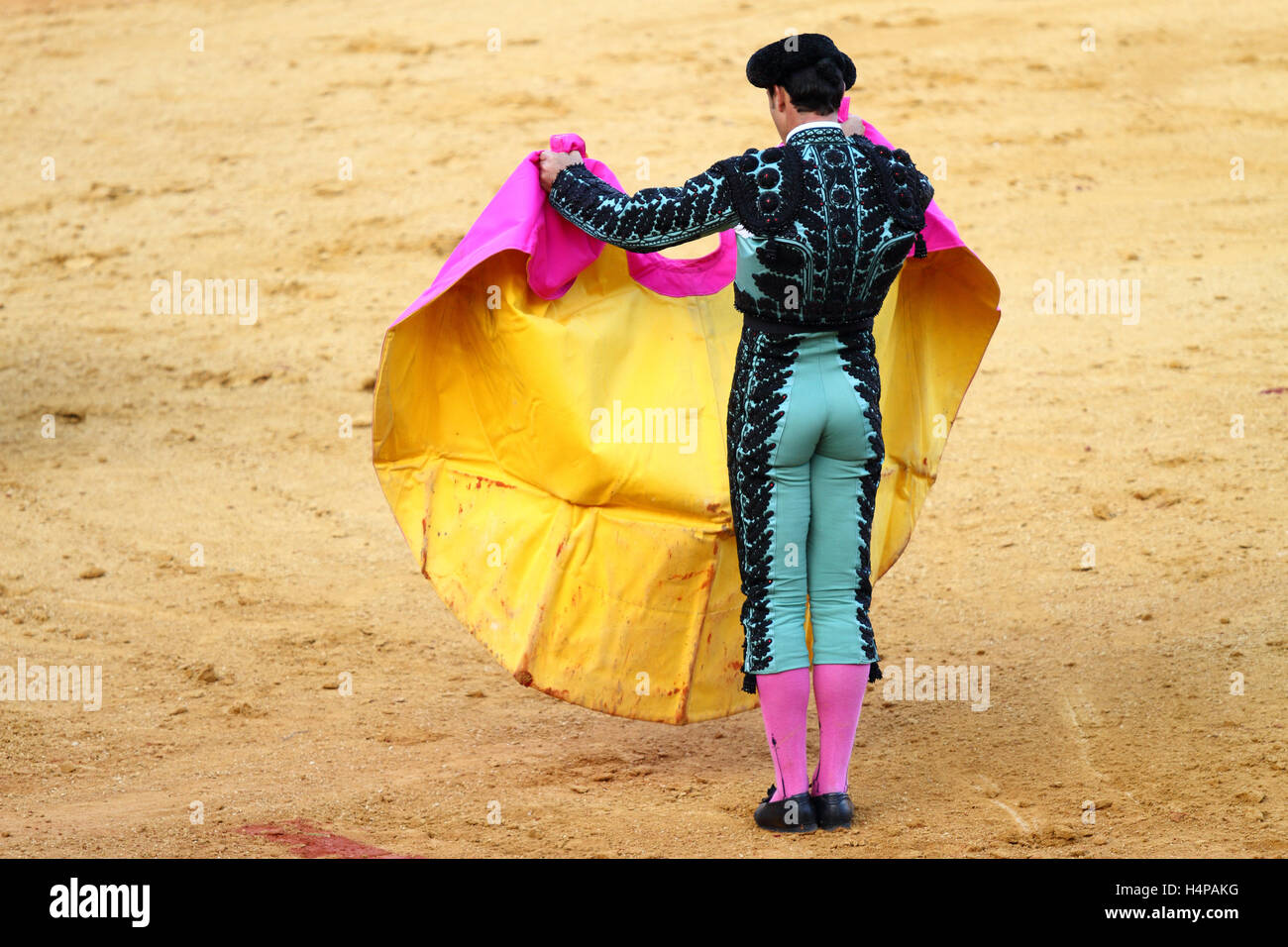 Bullfighter cape hi-res stock photography and images - Alamy