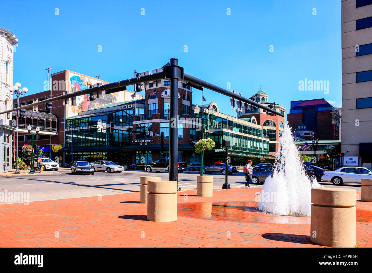 The Intersection of W Main Street and S Broadway in downtown Lexington ...