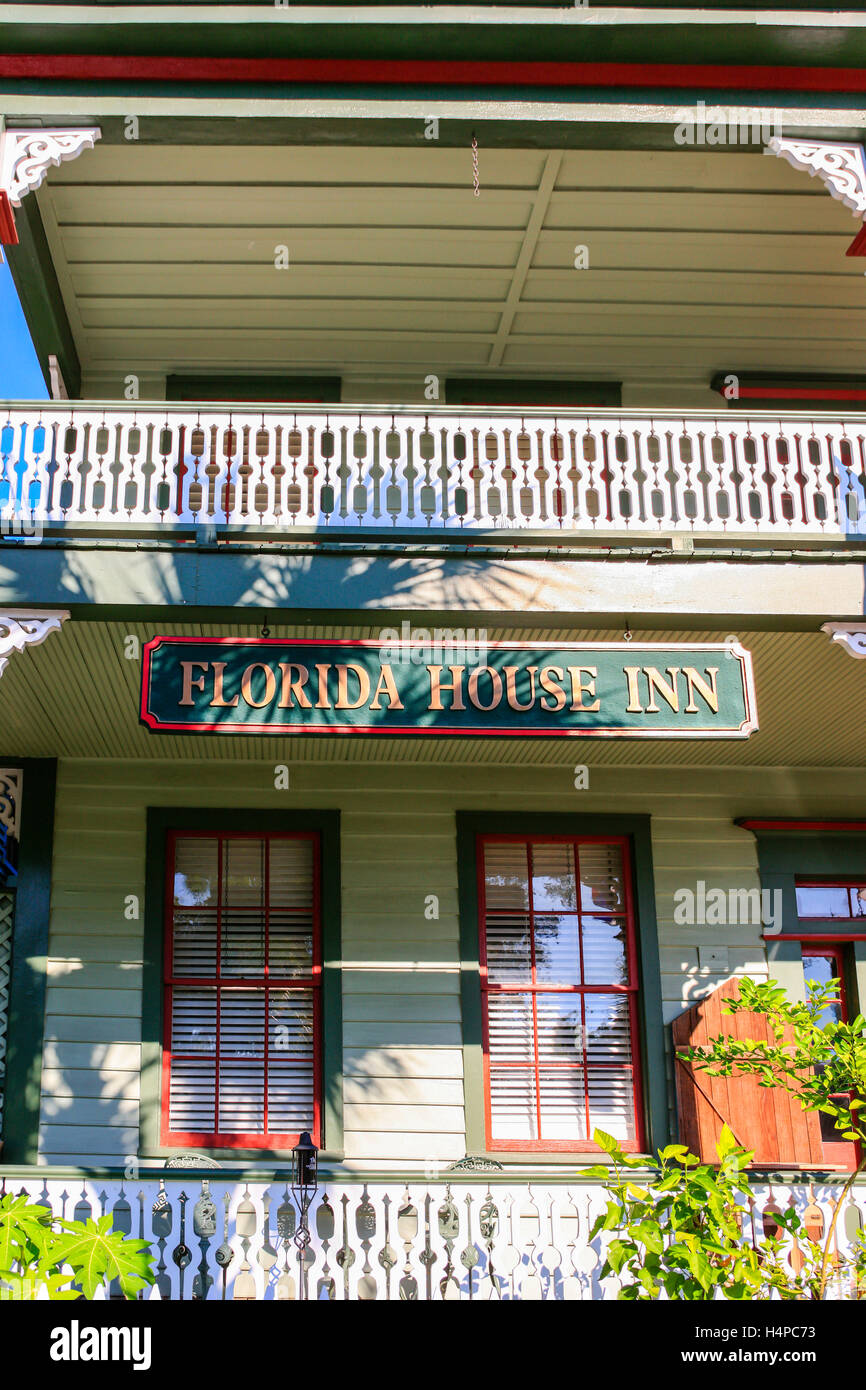 Florida House Inn on S 3rd Street in the historic district of ...