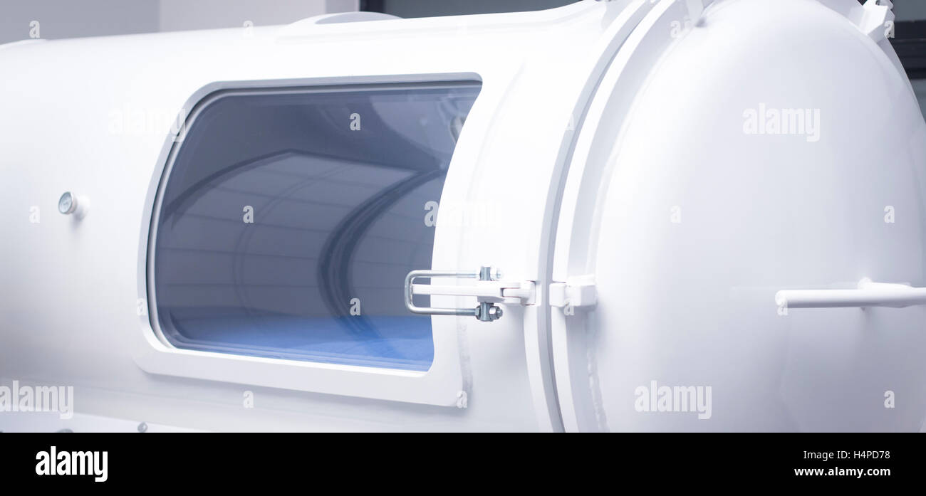 HBOT hyperbaric oxygen therapy chamber tank in hopsital medical center ...