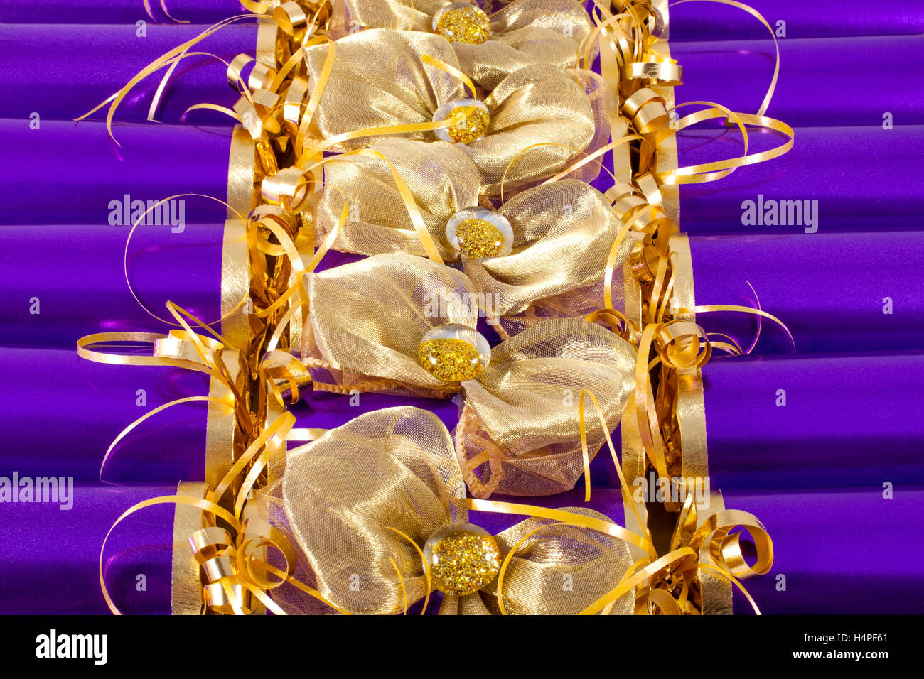 A studio shot of traditional Crackers or otherwise known as Bon Bons ...