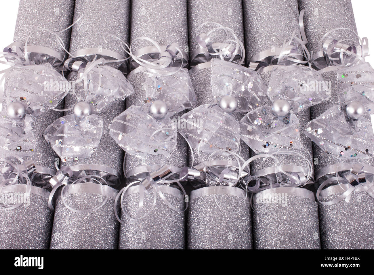 A studio shot of traditional Crackers or otherwise known as Bon Bons ...