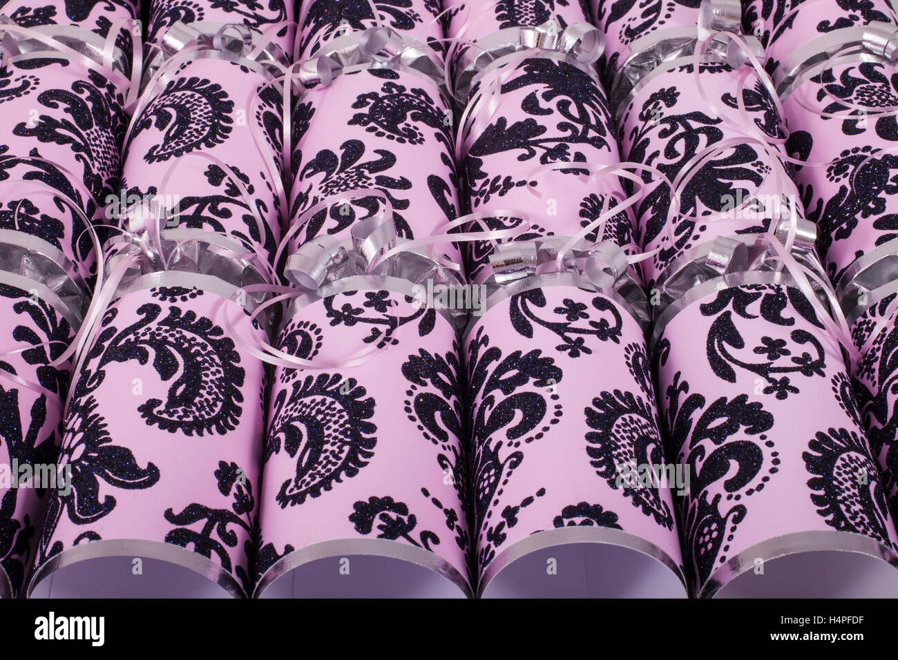 A studio shot of traditional Crackers or otherwise known as Bon Bons ...