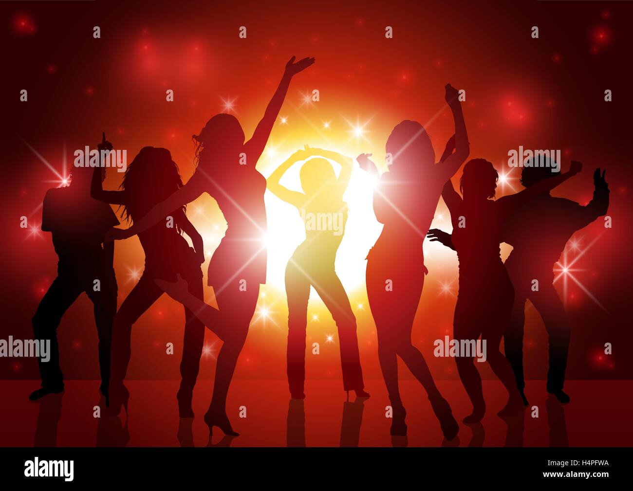 Party People Background Stock Vector Image & Art - Alamy