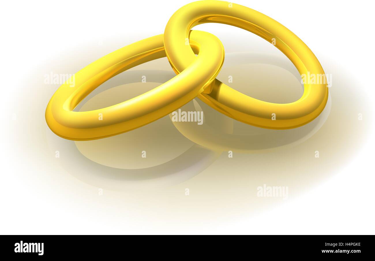 Entwined Wedding Rings High Resolution Stock Photography and Images - Alamy