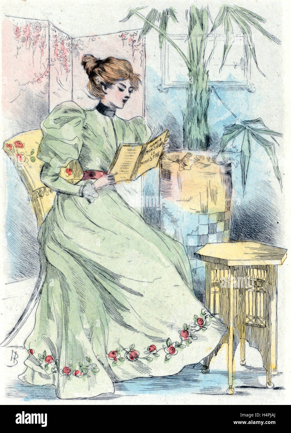 Lady fashion in 1881 hi-res stock photography and images - Alamy