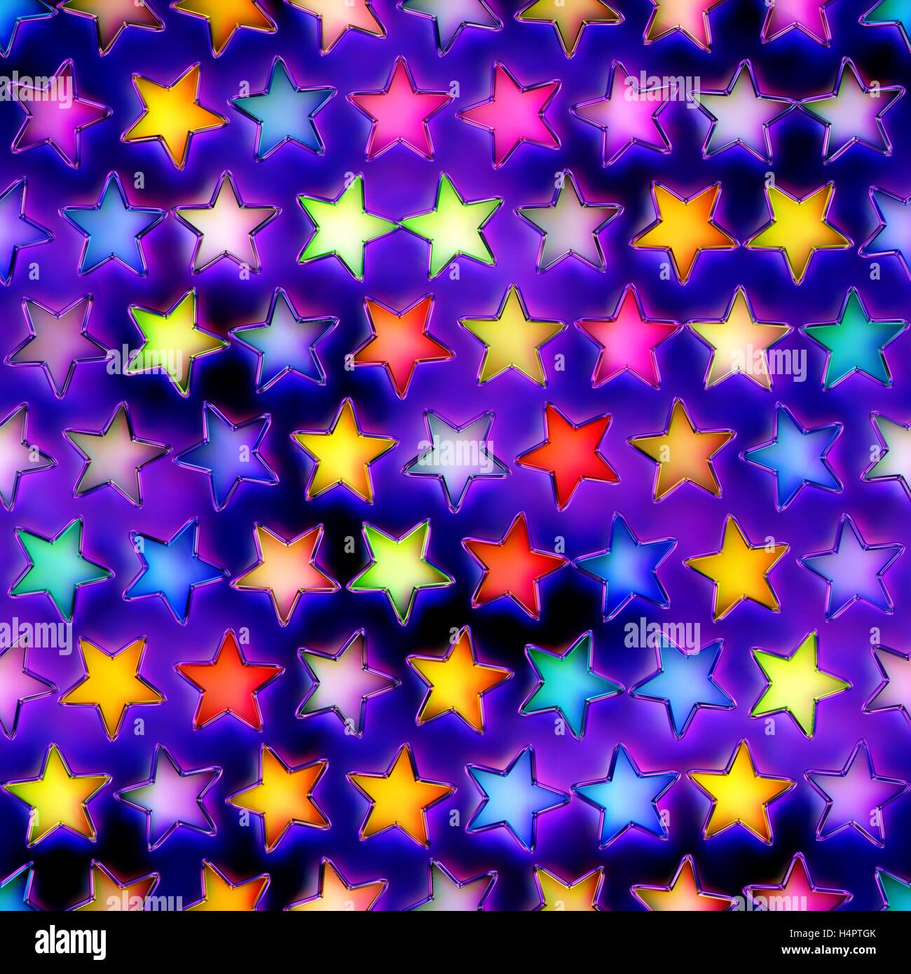 Seamless texture of abstract bright shiny colorful stars Stock Photo ...