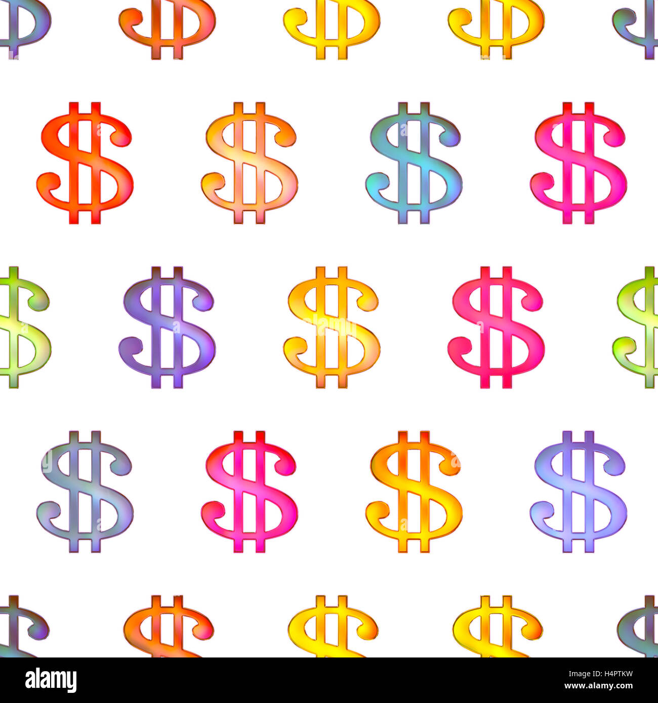 seamless texture with dollar sign Stock Photo - Alamy