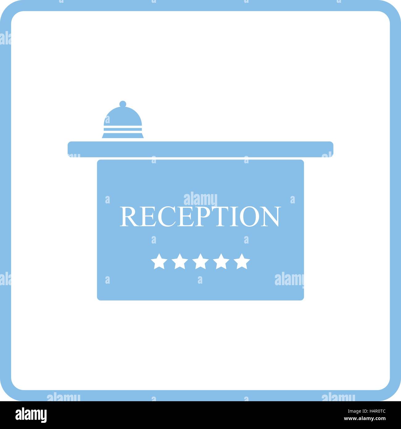 Hotel lobby reception luxury star Stock Vector Images - Alamy