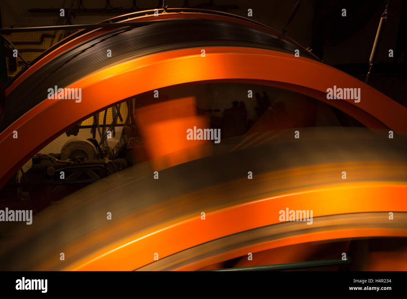 CABLE DRUM DRIVE DUQUESNE INCLINE(©DUQUESNE HEIGHTS INCLINE ...