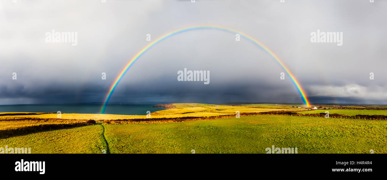 Wales rainbow uk hi-res stock photography and images - Alamy