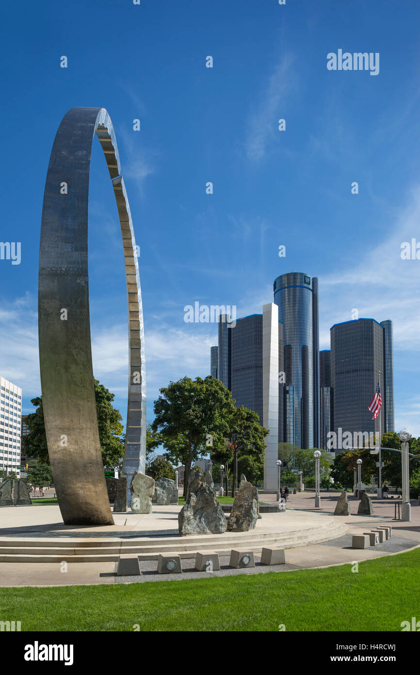 Michigan labor legacy landmark hi-res stock photography and images - Alamy