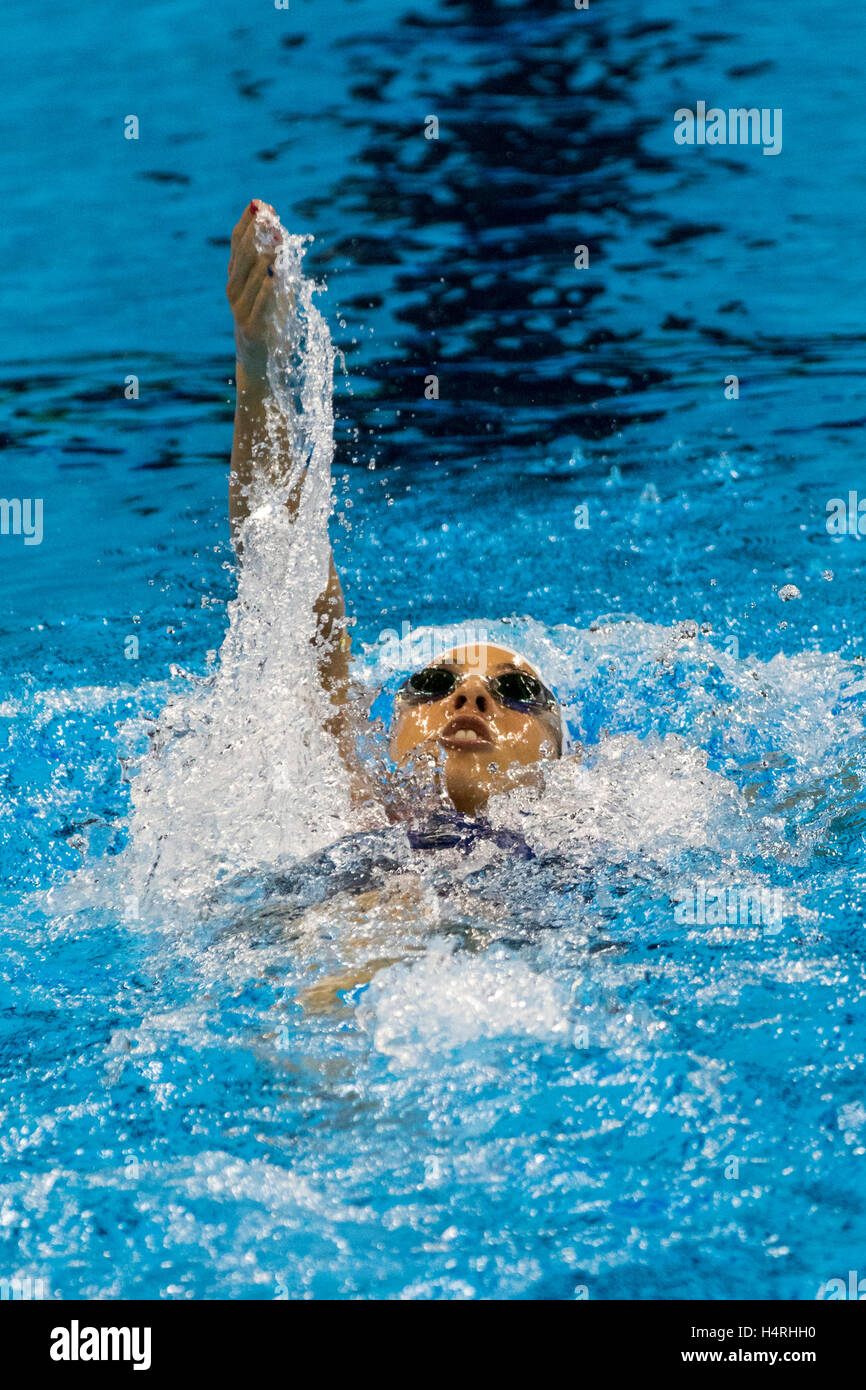 Rio de Janeiro, Brazil. 6 August 2016.Madeline Dirado (USA) competing ...
