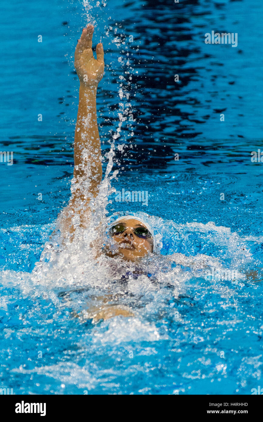 Rio de Janeiro, Brazil. 6 August 2016.Madeline Dirado (USA) competing ...