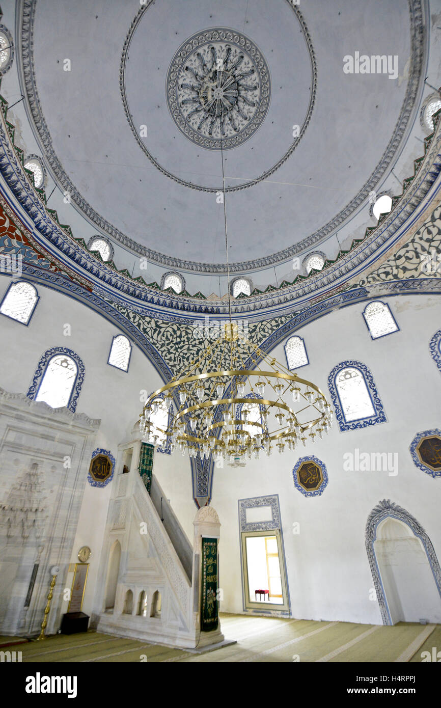 Mustafa Pasha Mosque. Inside view. Skopje, Macedonia Stock Photo - Alamy