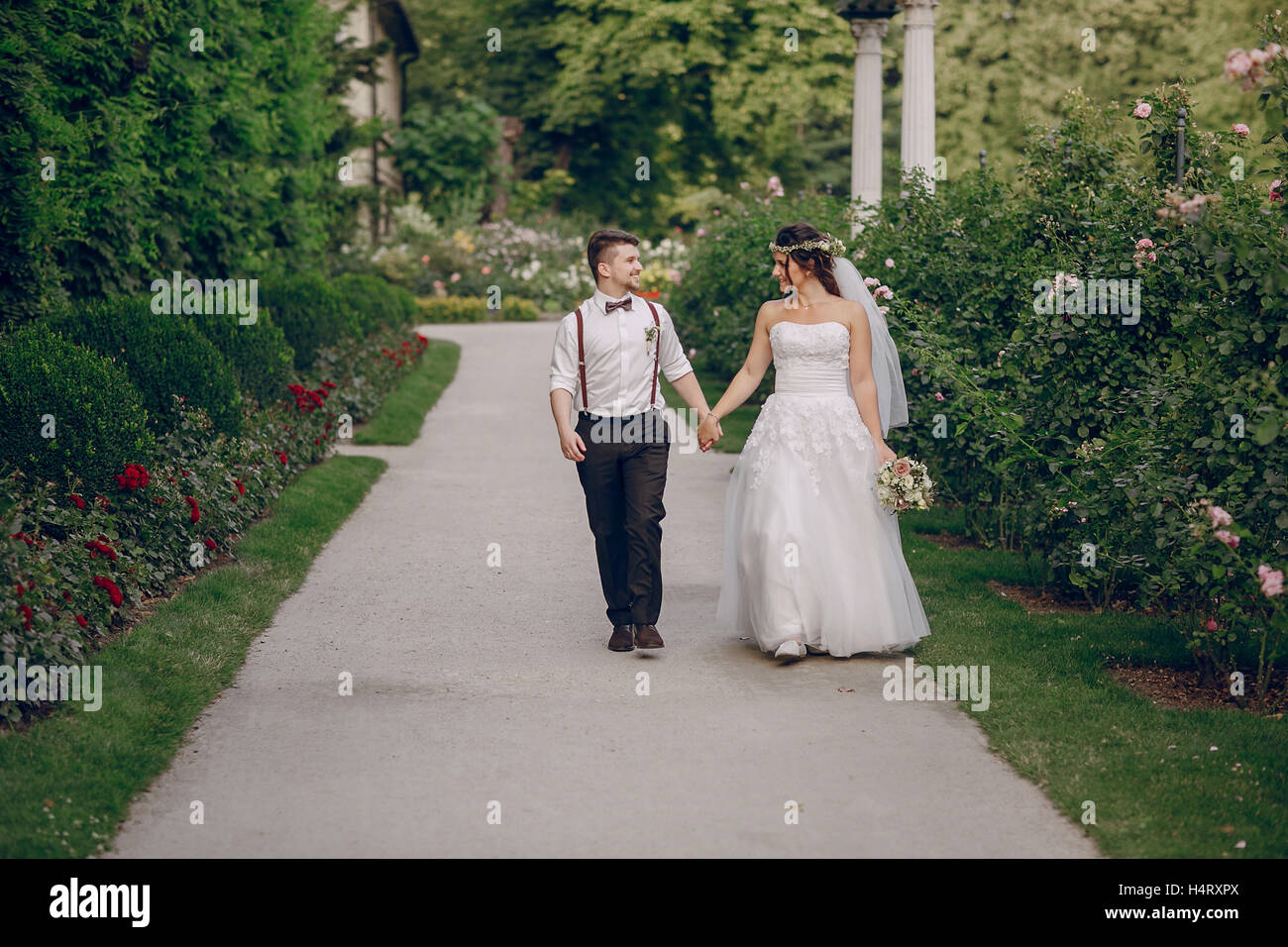 wedding couple HD Stock Photo - Alamy