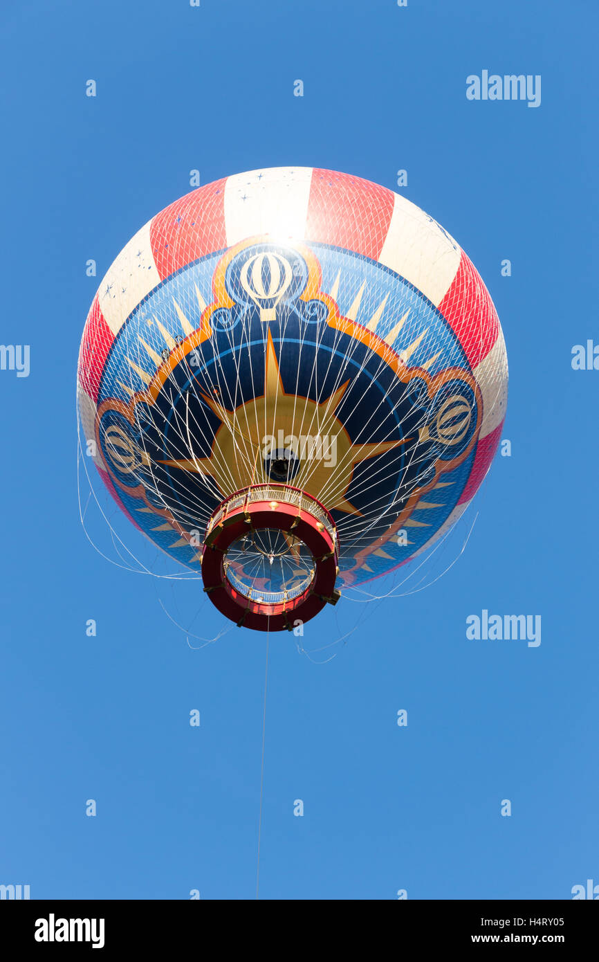 Disney's Characters in Flight hot air balloon Stock Photo - Alamy