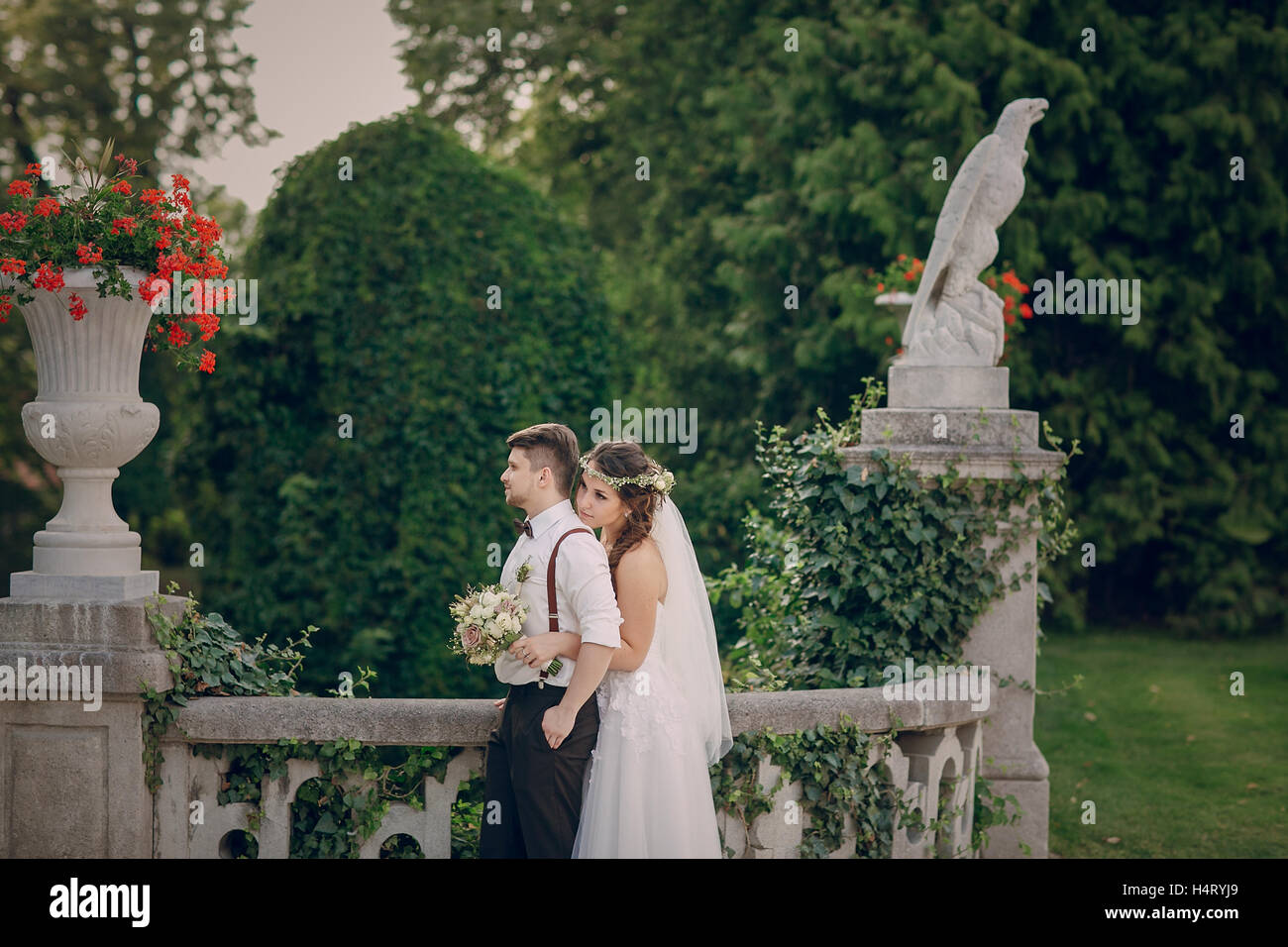wedding couple HD Stock Photo - Alamy