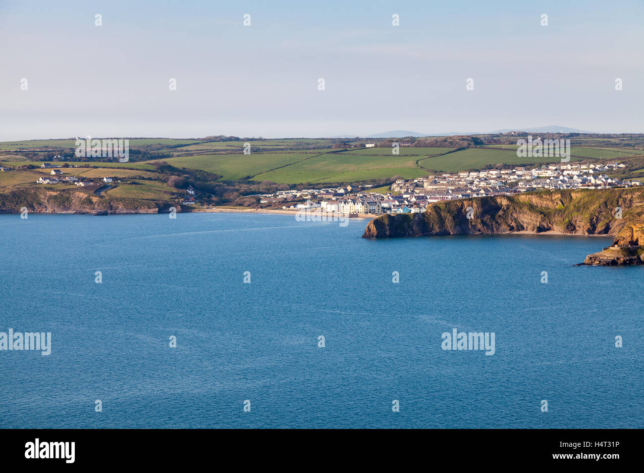 Broadhaven in Pembrokeshire Stock Photo - Alamy