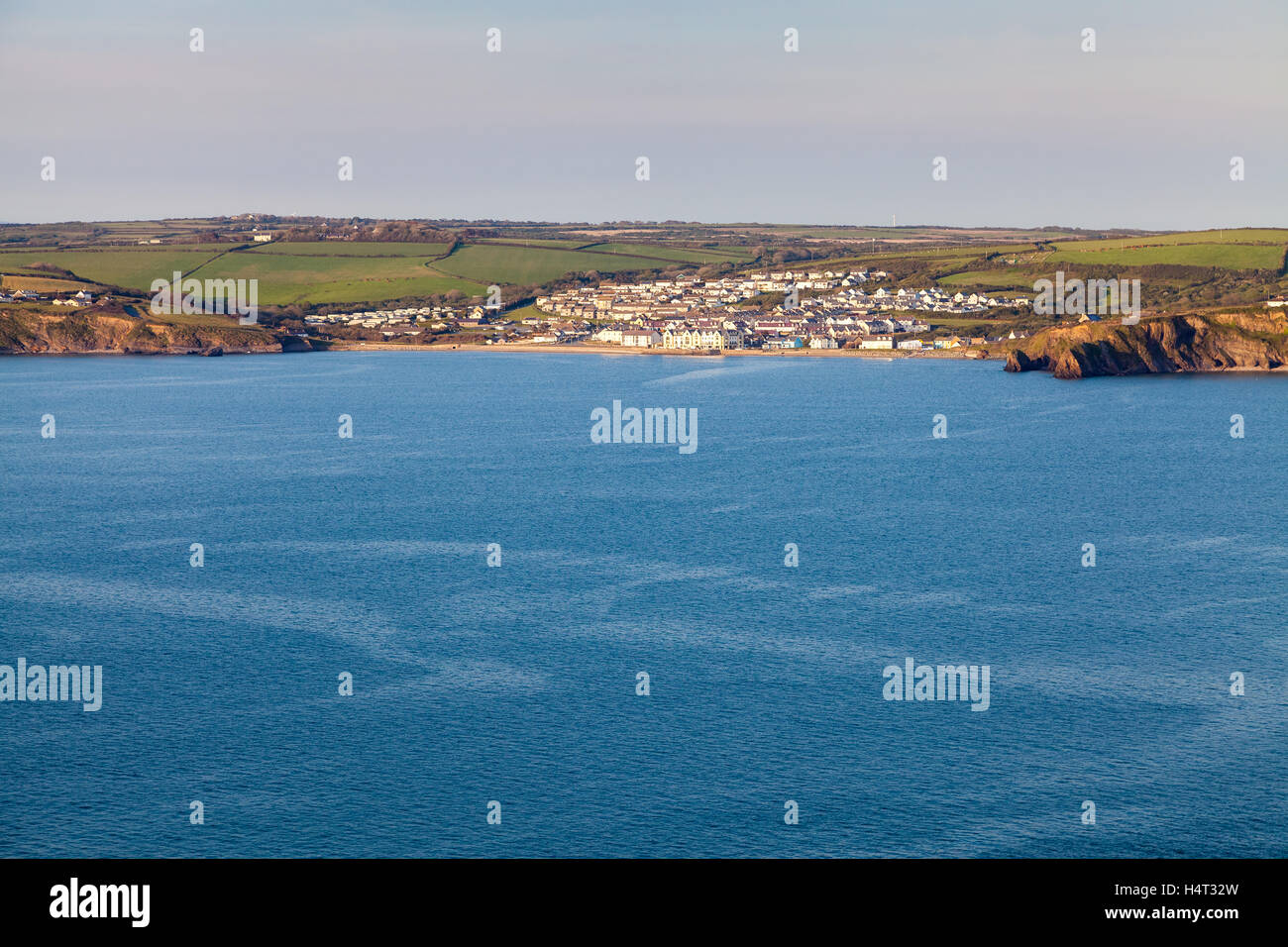 Broadhaven in Pembrokeshire Stock Photo - Alamy