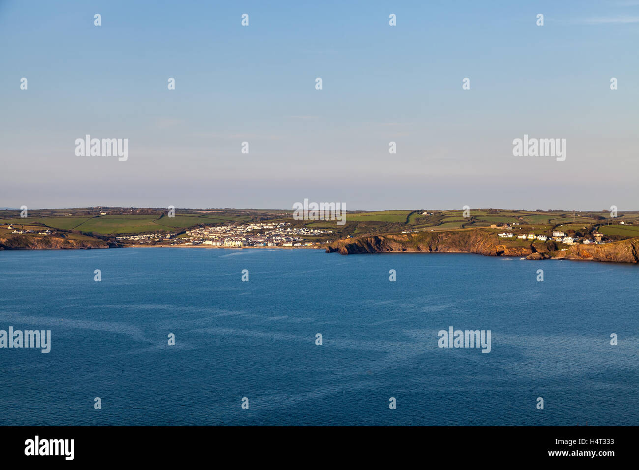 Broadhaven in Pembrokeshire Stock Photo - Alamy
