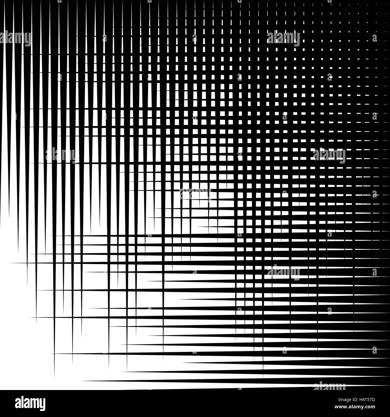 Asymmetric grid mesh pattern. irregular monochrome abstract texture ...