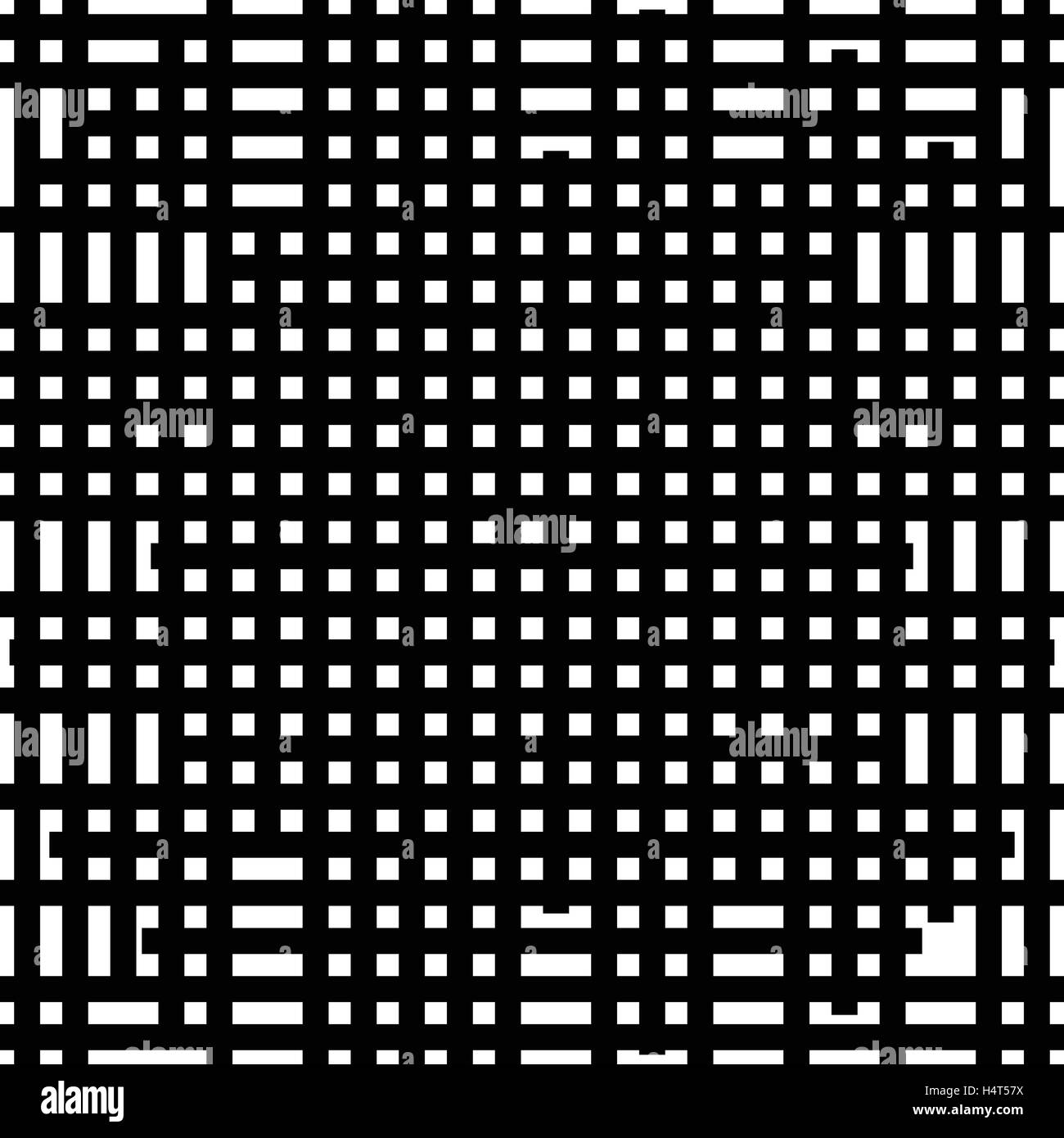 Asymmetric grid mesh pattern. irregular monochrome abstract texture ...