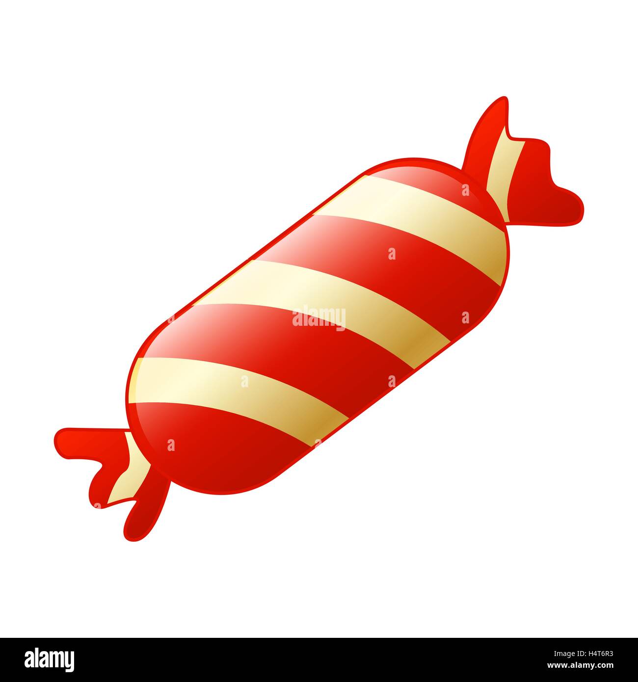 Red and white sugar cane Stock Vector Images - Alamy